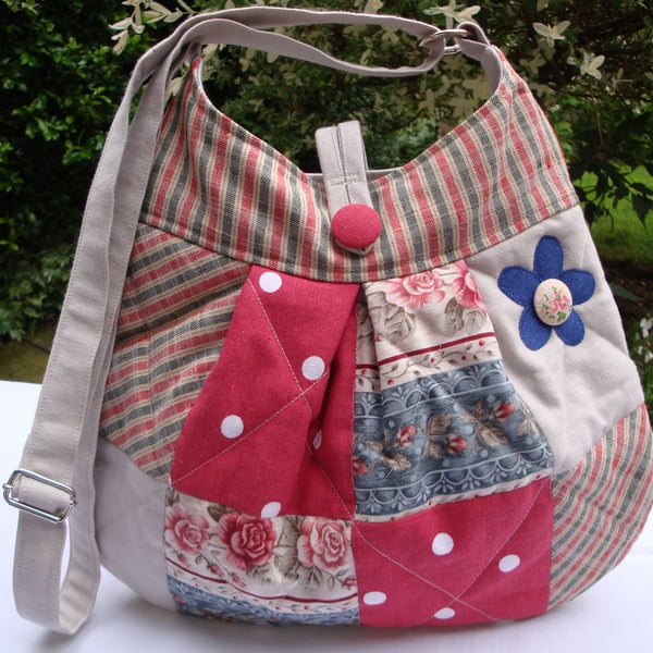 Small Patchwork Bag - Shoulder - Cross Body ... - Folksy