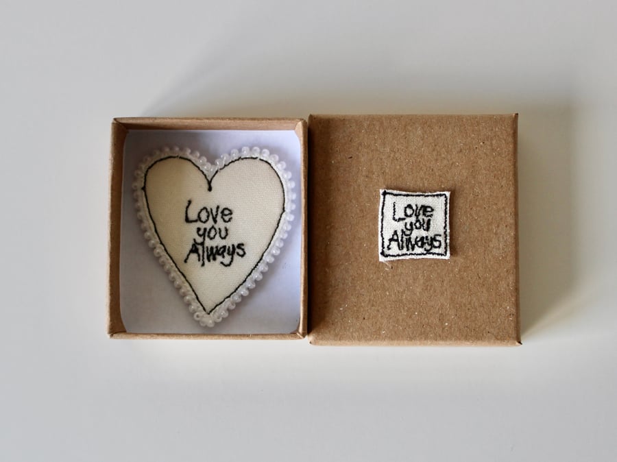 Special Order for Gill - 'Love you Always' - He... - Folksy