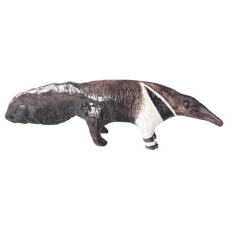 Giant Anteater Ceramic Sculpture - Hand Built - Folksy