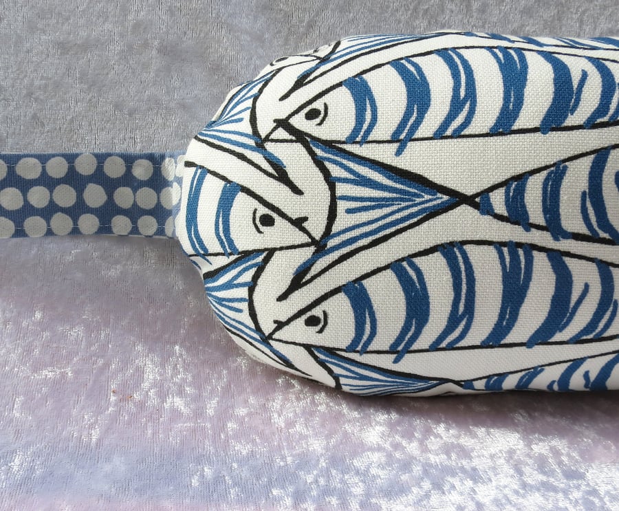 Draught excluder, 100cm, draft excluder, nauti... - Folksy