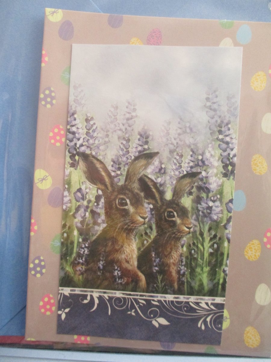 Rabbit General Card - Folksy