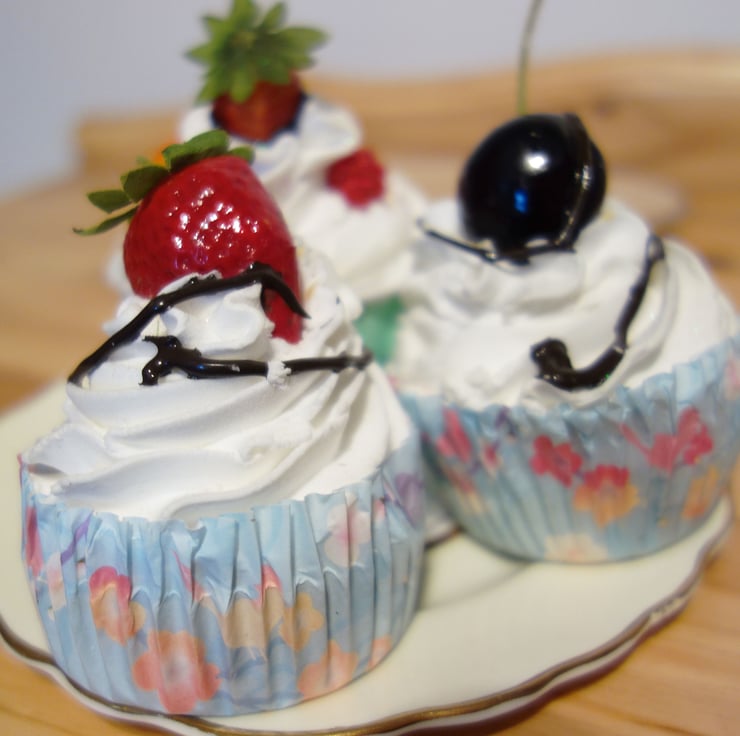 Fake Food Display Cupcakes Confectionary Thea... - Folksy