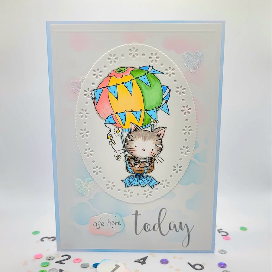 Birthday Card - Child - cards, age customisabl... - Folksy