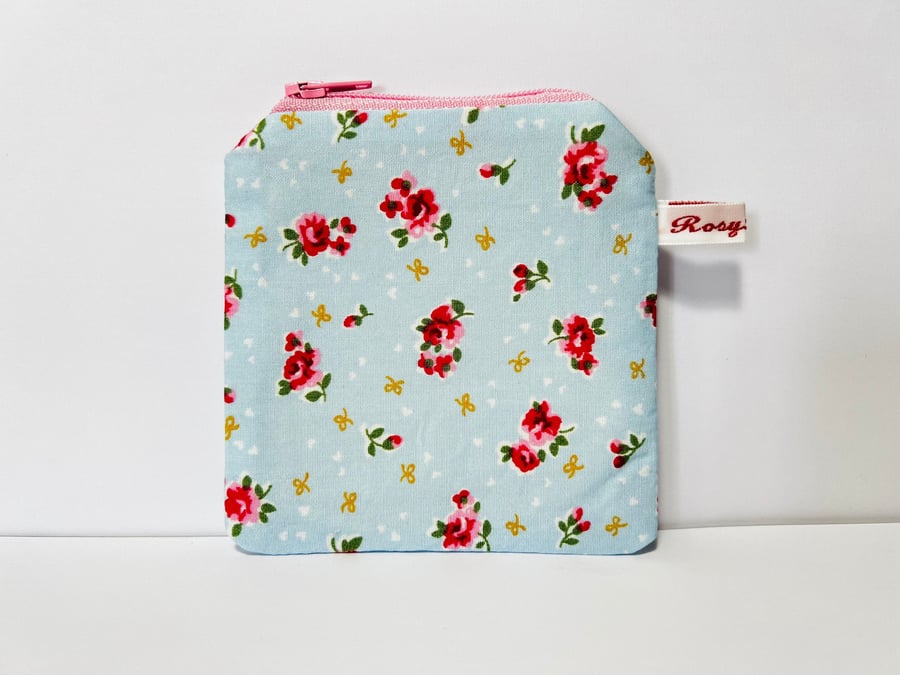 Floral rose purse - Mini Roses - Folksy