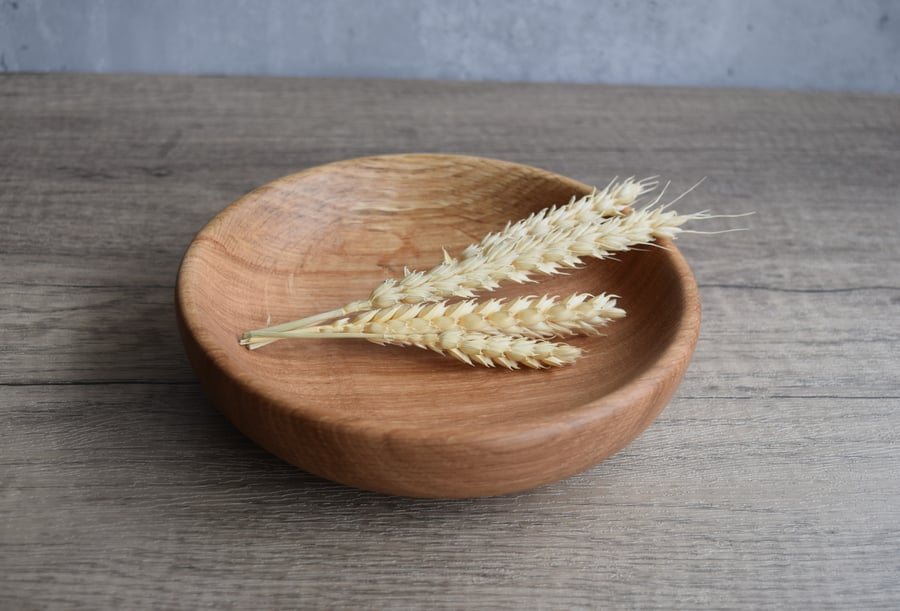 Oak Decorative Dish - small - Folksy