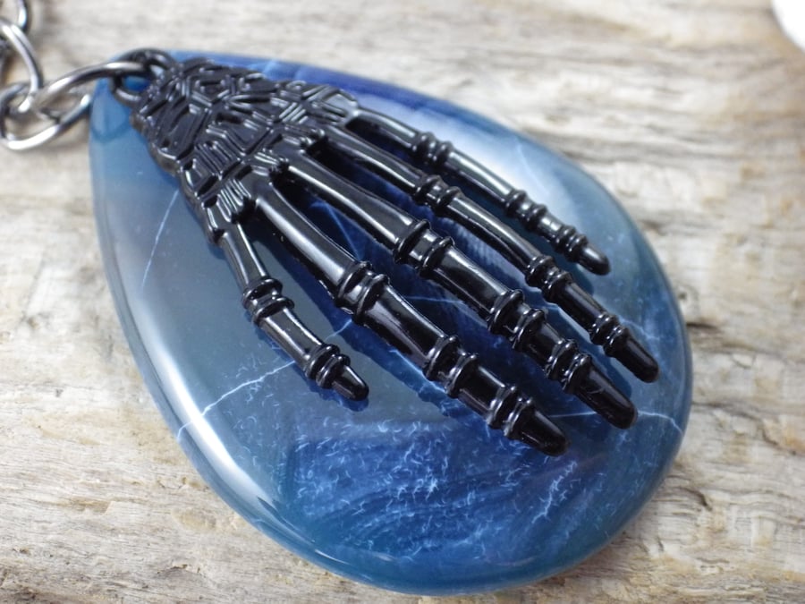 Gothic Gemstone Keyring Keychain, Gifts For Men... - Folksy