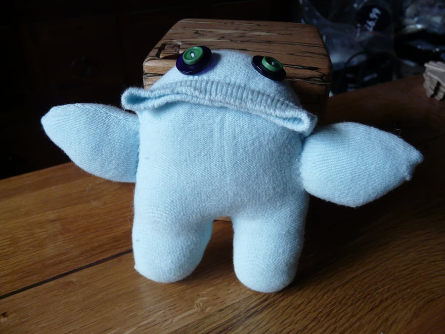 Sock Monster! Five and a half inch tall and ve... - Folksy