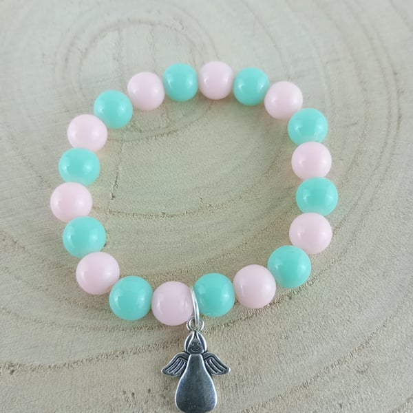 Kids Angel Bracelet To Fit Ages 3 - 4years - S... - Folksy