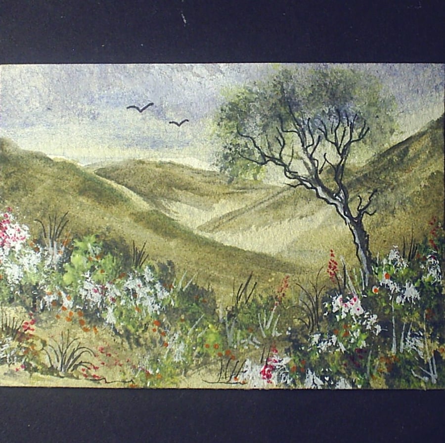 Art painting aceo original paintings - Folksy