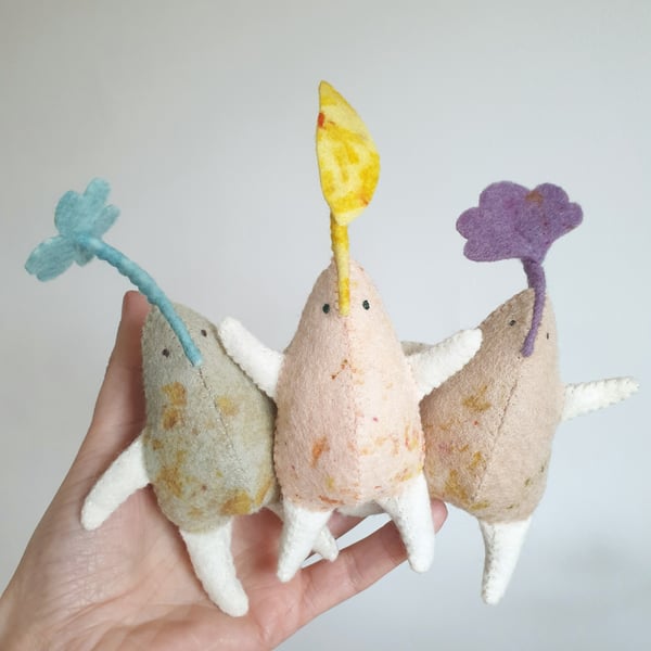 Custom Seed Sprite art doll - your choice of co... - Folksy