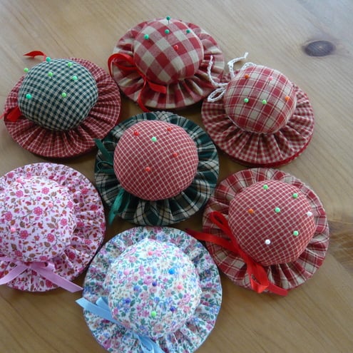 Hat Pin Cushions - Folksy