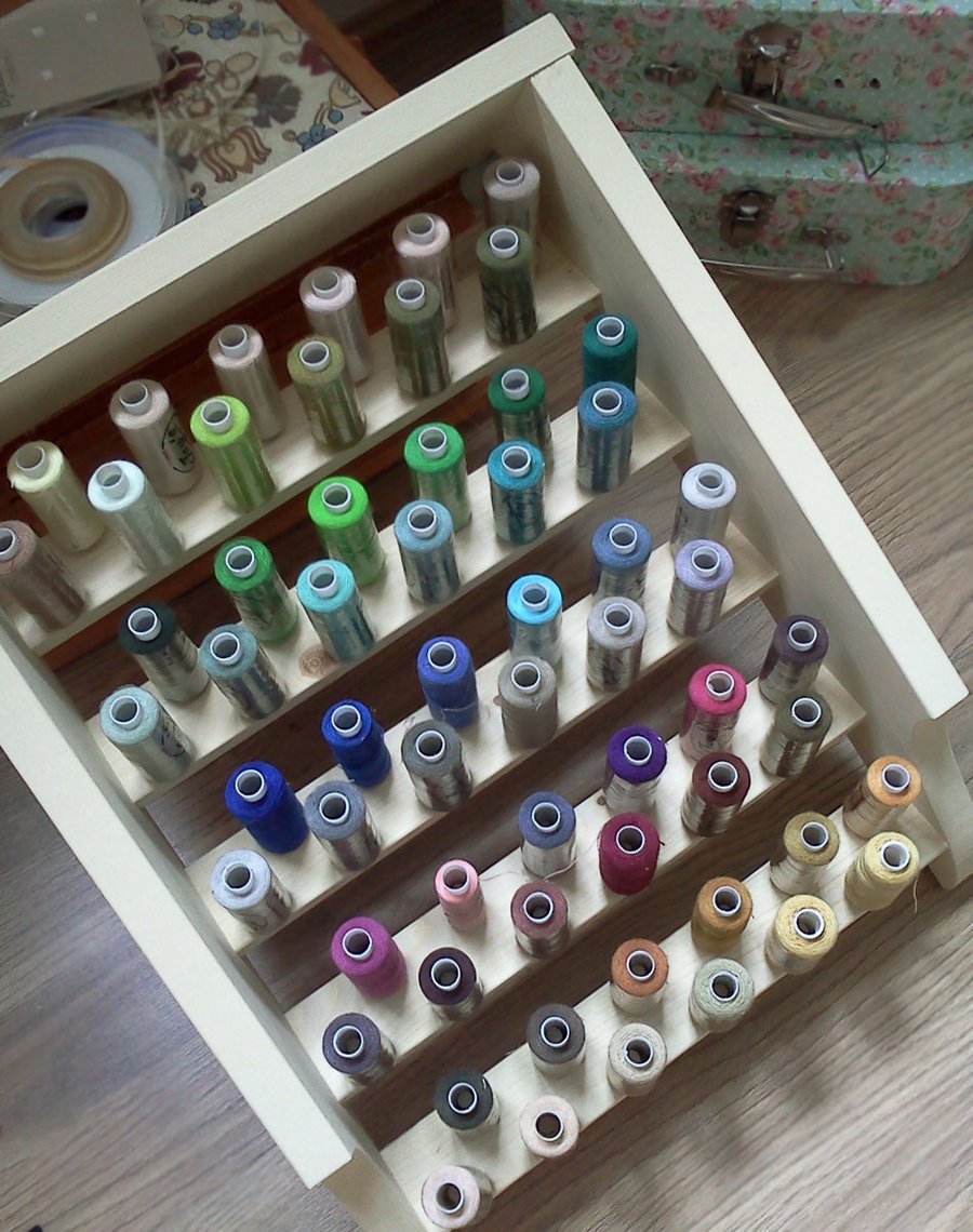 Thread Organiser Wall Mounted - Folksy