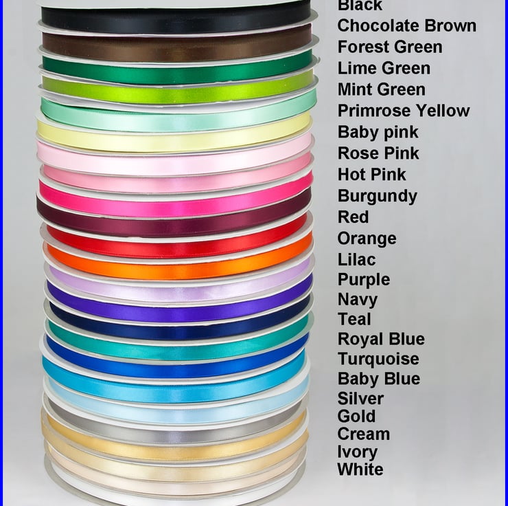 10 metres x 10mm Personalised Ribbon for weddin... - Folksy