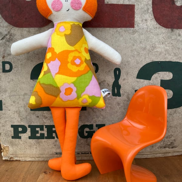 Jessie Dolly the Handmade Cloth Doll - Folksy