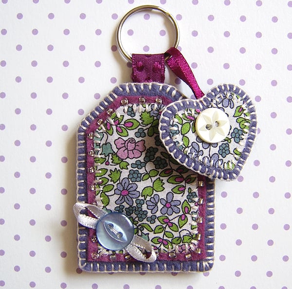 Key Ring ... Hand Bag Charm - Folksy