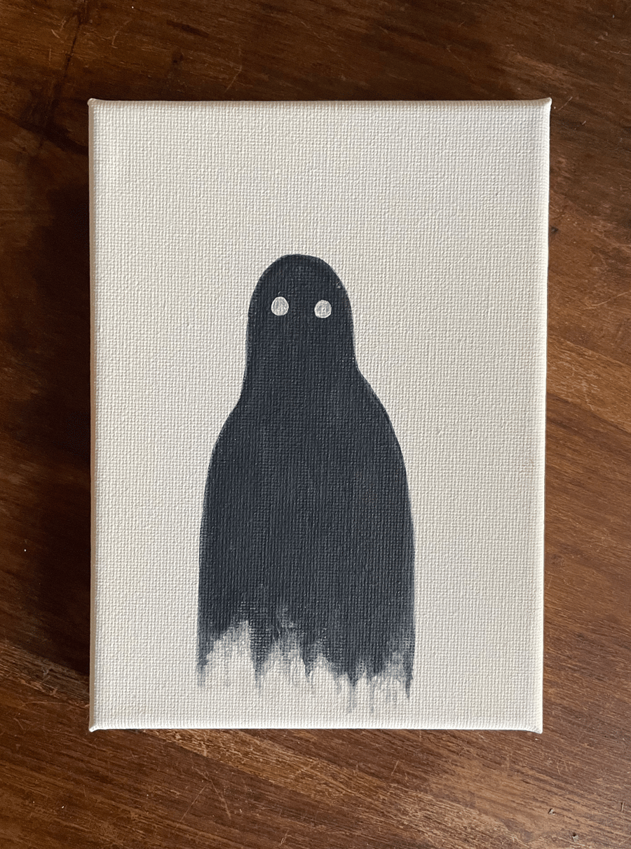 little ghost guy - Folksy