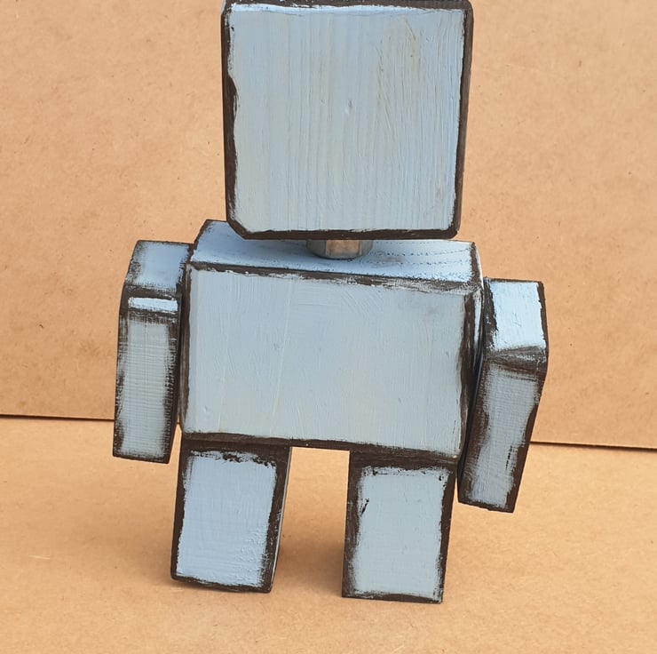 ScrapBots - Fat Steve. Ornamental Robot made fr... - Folksy