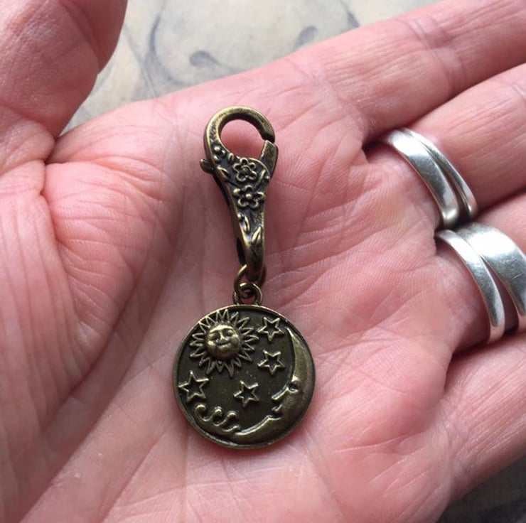 Progress stitch marker Celestial - Folksy