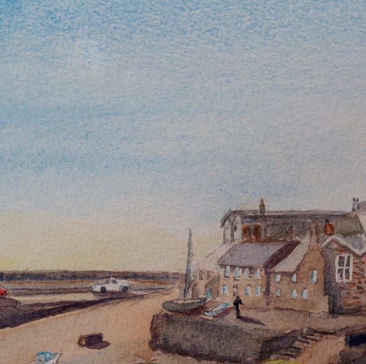Original watercolour painting, Mousehole Harbou... - Folksy