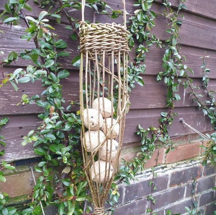 Willow craft kit - weave your own bird feeder - Folksy