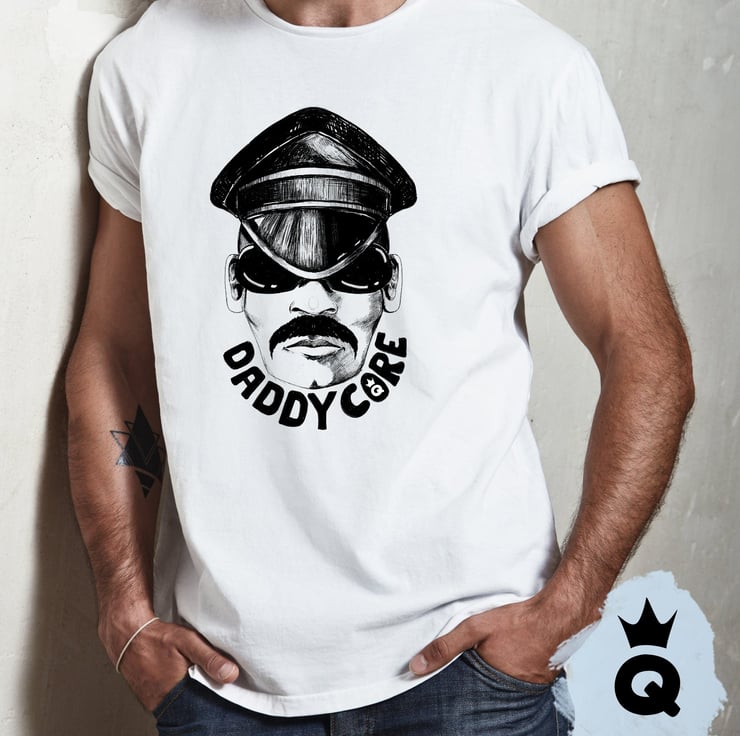 DADDY CORE, fun gay T-shirt, perfect prank gif... - Folksy