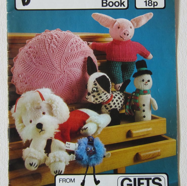 Vintage Double Knitting Gift Book - Folksy