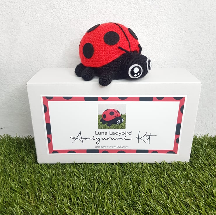 Luna Ladybird Crochet Kit - Folksy