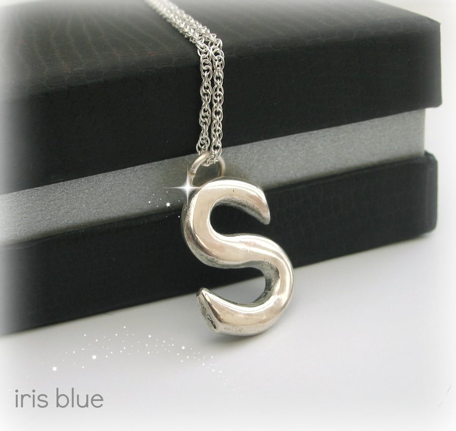 Sterling Silver Alphabet Letters, Personalised - Folksy