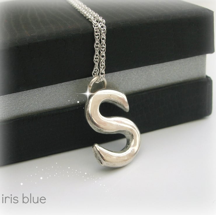 Sterling Silver Alphabet Letters, Personalised - Folksy