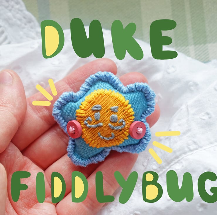Duke Flower: Collectible Toy - Folksy