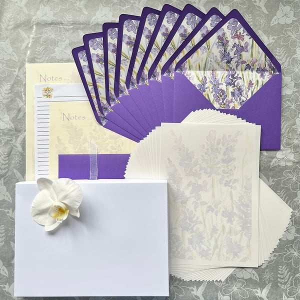 Garden Flowers Collection - Scented Letter Writ... - Folksy