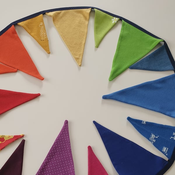 Handmade Bunting on Folksy