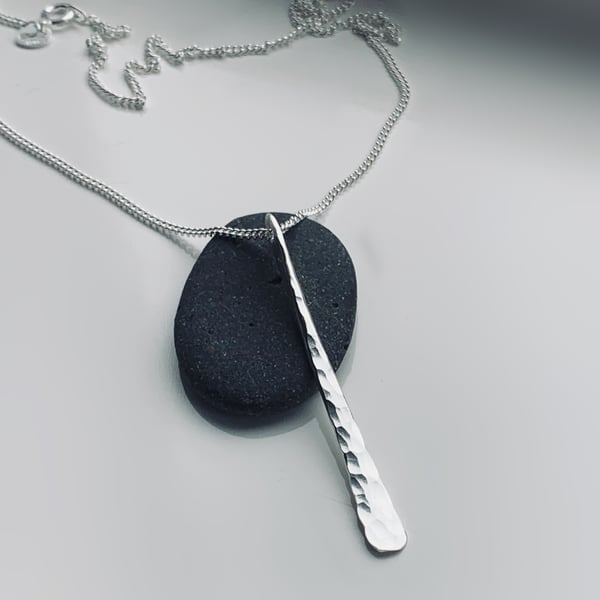Handmade sterling silver necklaces and pendants by UK jewellers on Folksy