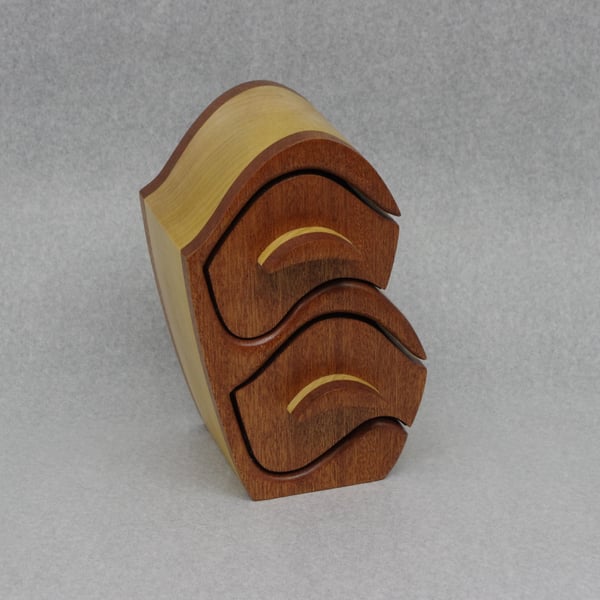 Handmade Wooden Trinket, Jewel Box. Tulip Wood ... - Folksy