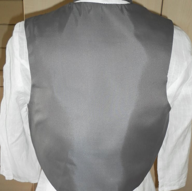 Reversible Sleeveless Jacket, waistcoat - Folksy