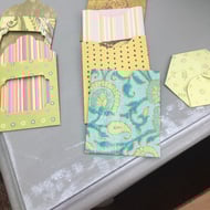 A selection of pretty card pockets - Folksy