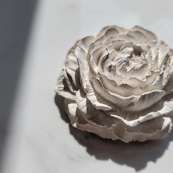 Peony AROMA STONE Flower - Folksy