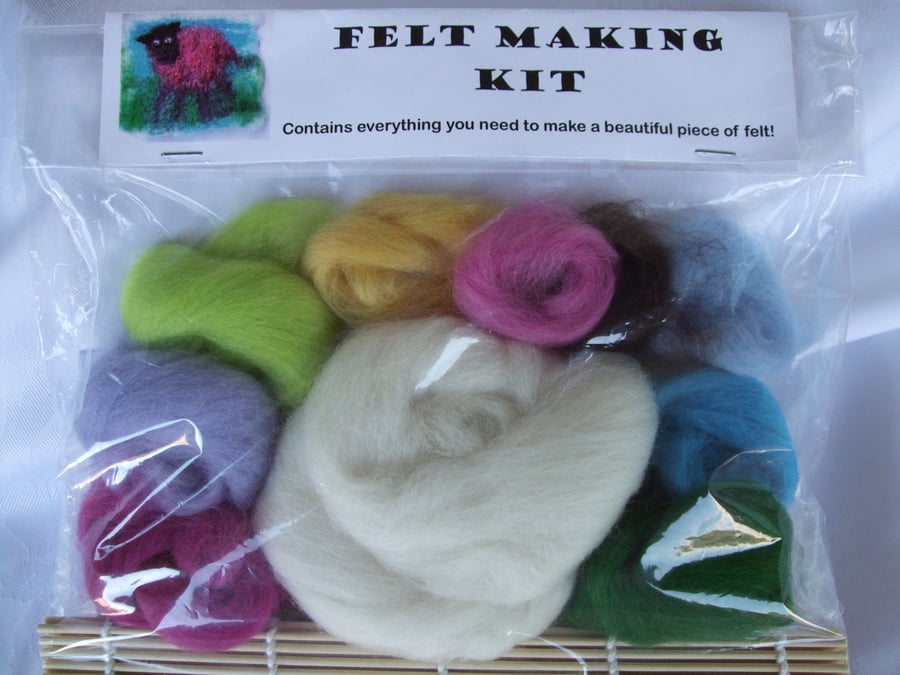 Felt Making Kit - Folksy