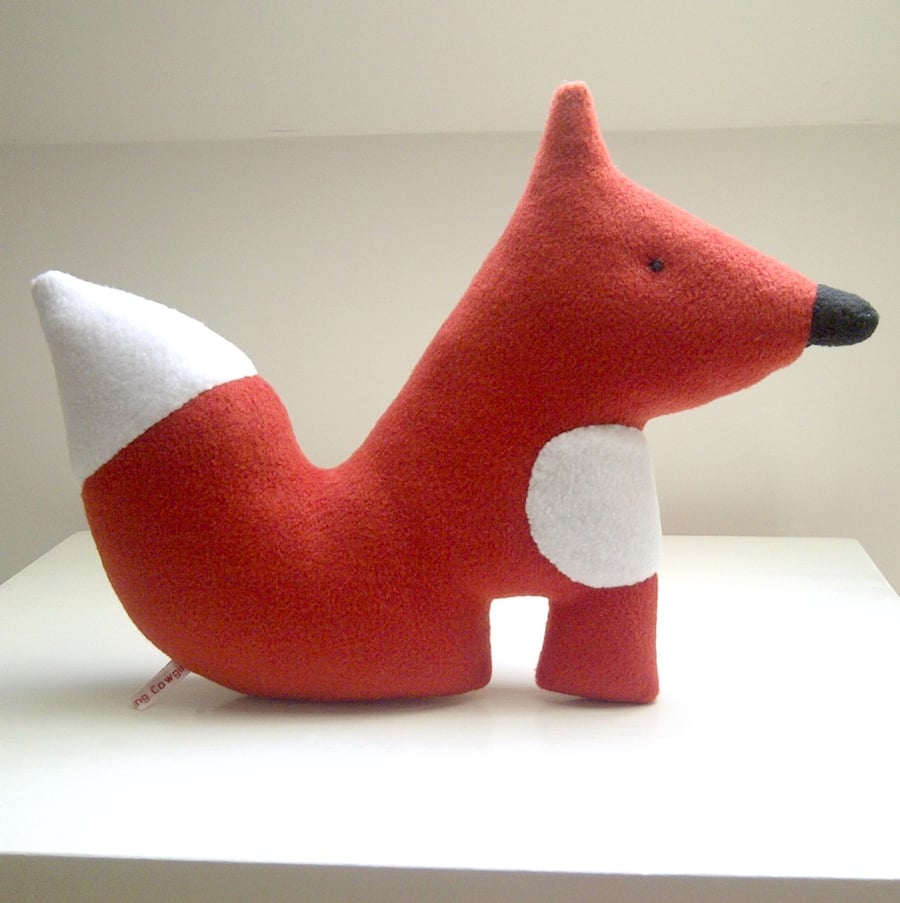 Sweet Woodland Fox, a Friendly Soft Toy in Cudd... - Folksy