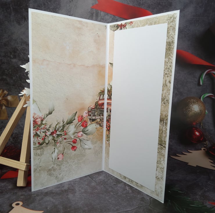 Handmade Christmas Card (69) Robins & Winte... - Folksy