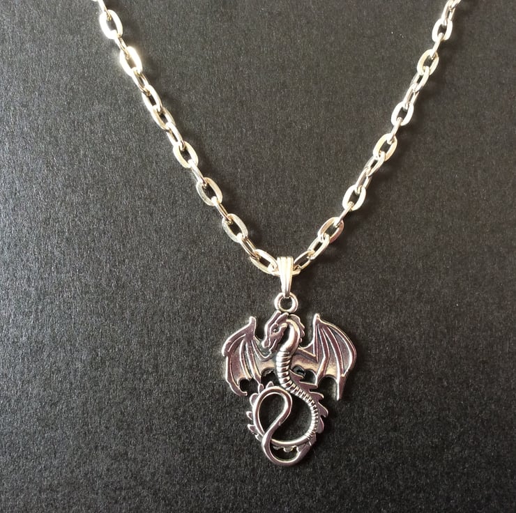 Dragon Necklace - Folksy