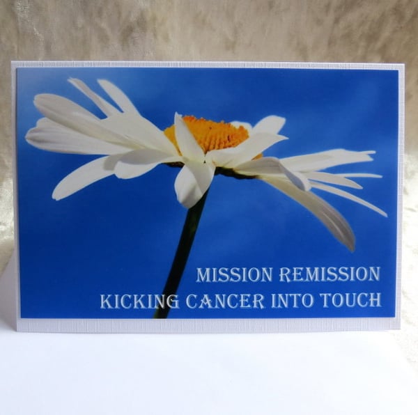 Cancer card. Cancer remission. - Folksy