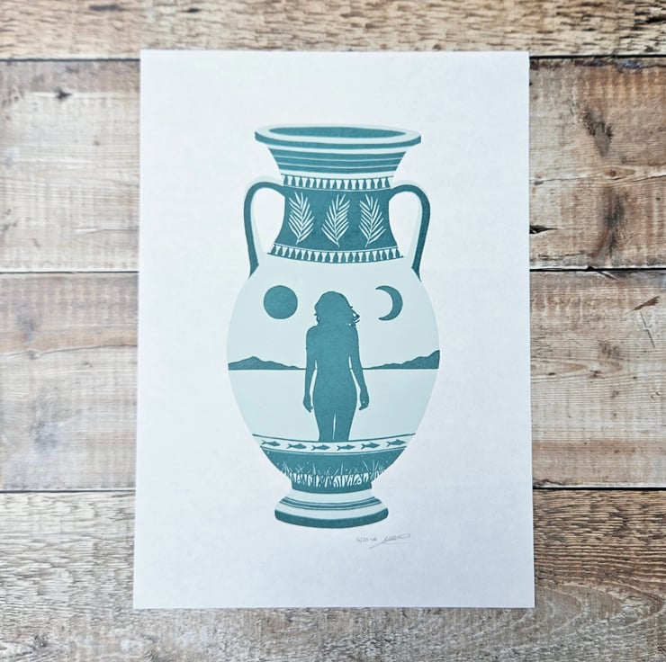 Amphora- Original limited edition reduction lin... - Folksy