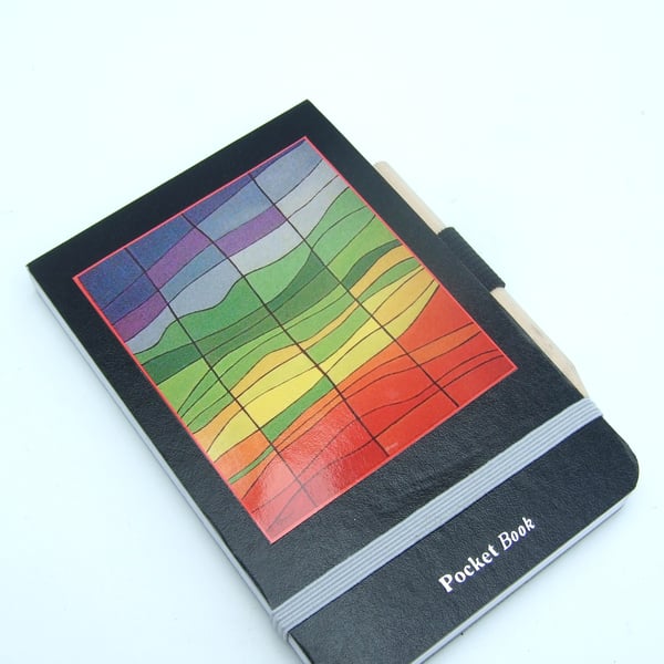 Notebook Abstract Design - Folksy