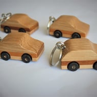 Wooden Car Keyring 2 - Folksy
