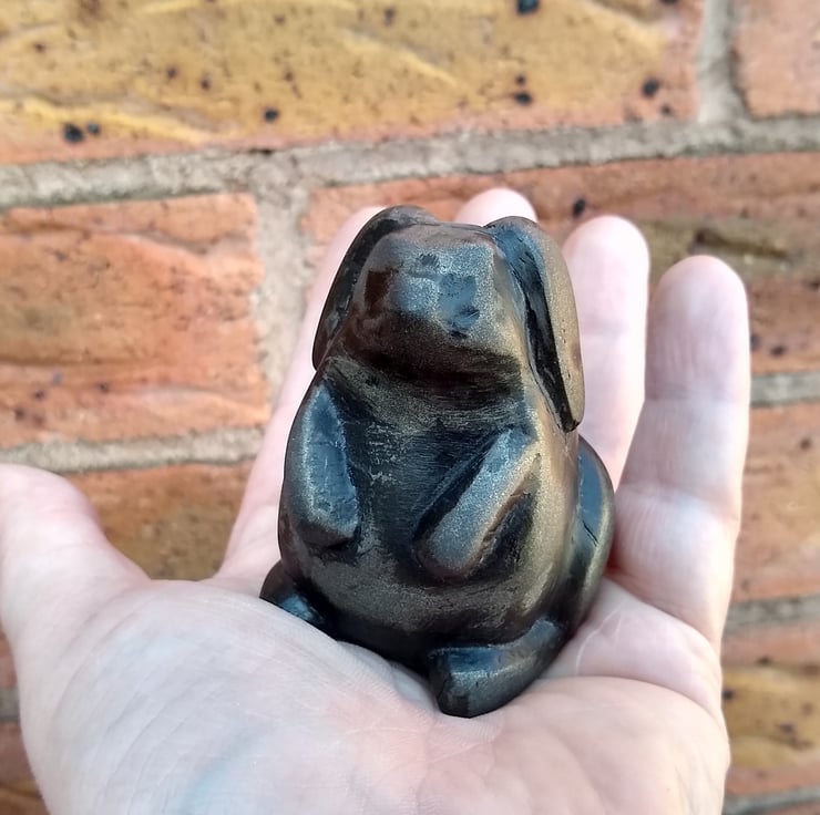 Rabbit Statue Rabbit Figure Cold Cast Bronze - Folksy