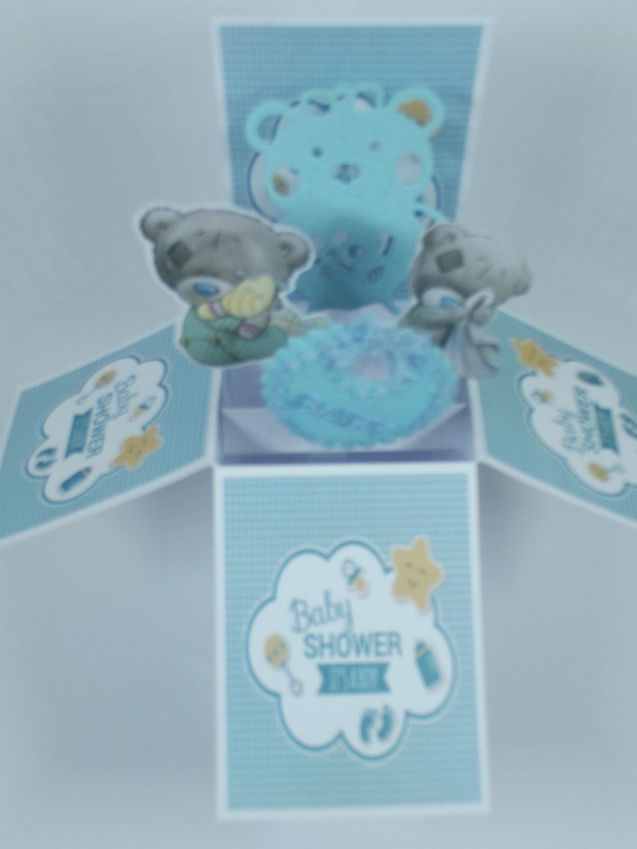 Baby Shower Card for a Boy - Folksy