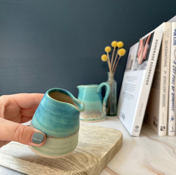 A Ceramic handmade pourer - 38 Skyline - Summer... - Folksy