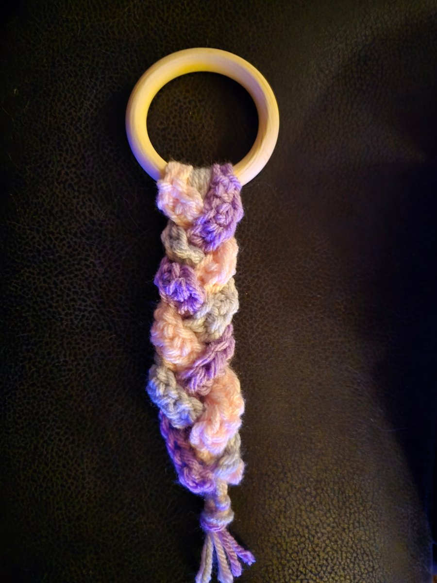 Wooden Teether Twiddle Toy - Folksy