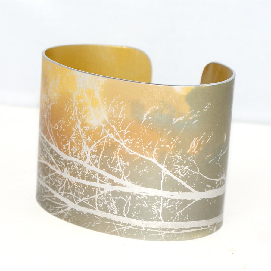 Tall trees cuff - Folksy